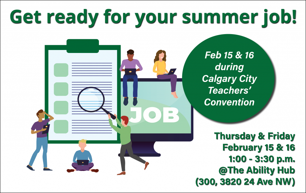 Get Ready for Your Summer Job! - Youth Series - Sinneave Foundation ...